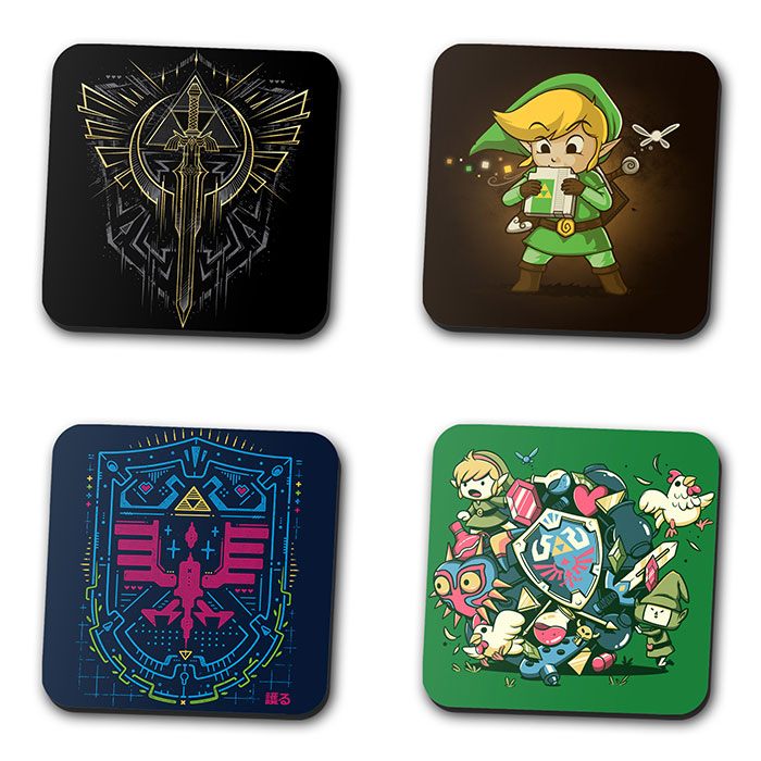 Entire Hylian Collection - Coaster Collection – Once Upon a Tee