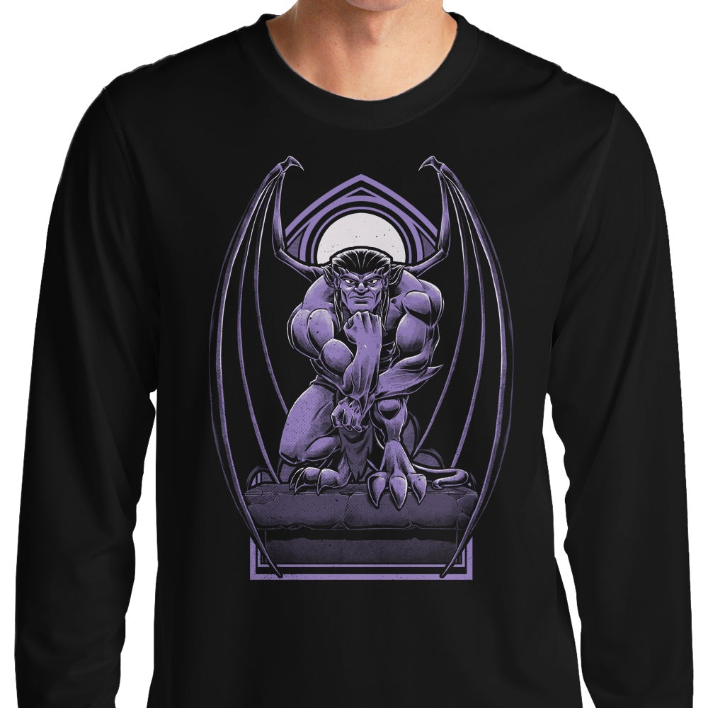 Gargoyle Statue - Long Sleeve T-Shirt – Once Upon a Tee