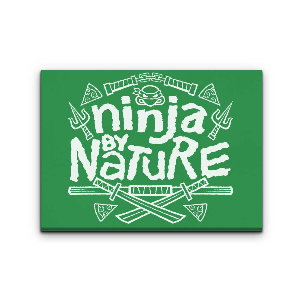Ninja by Nature - Canvas Print – Once Upon a Tee
