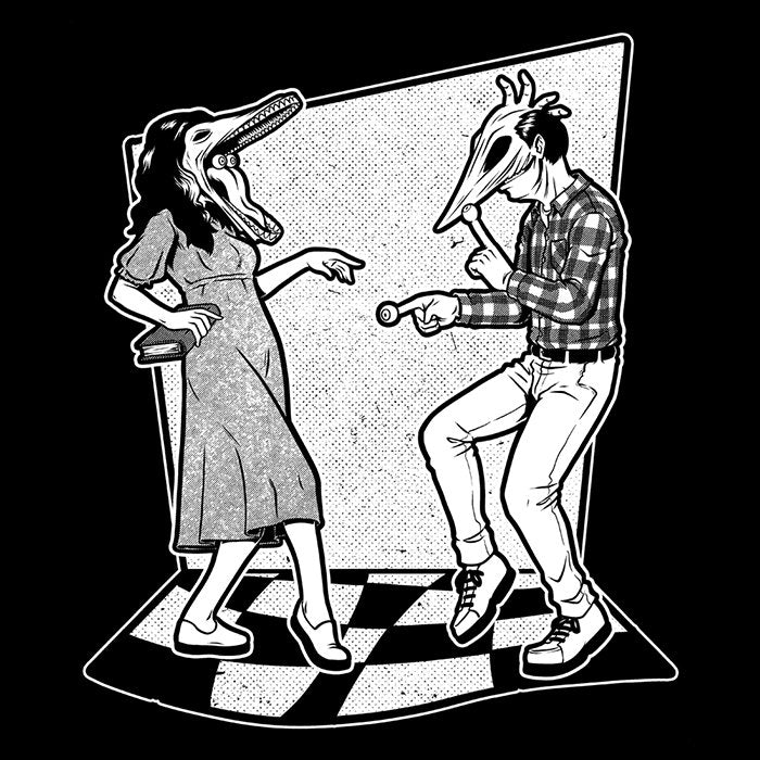 Ghost Couple Dance – Once Upon a Tee