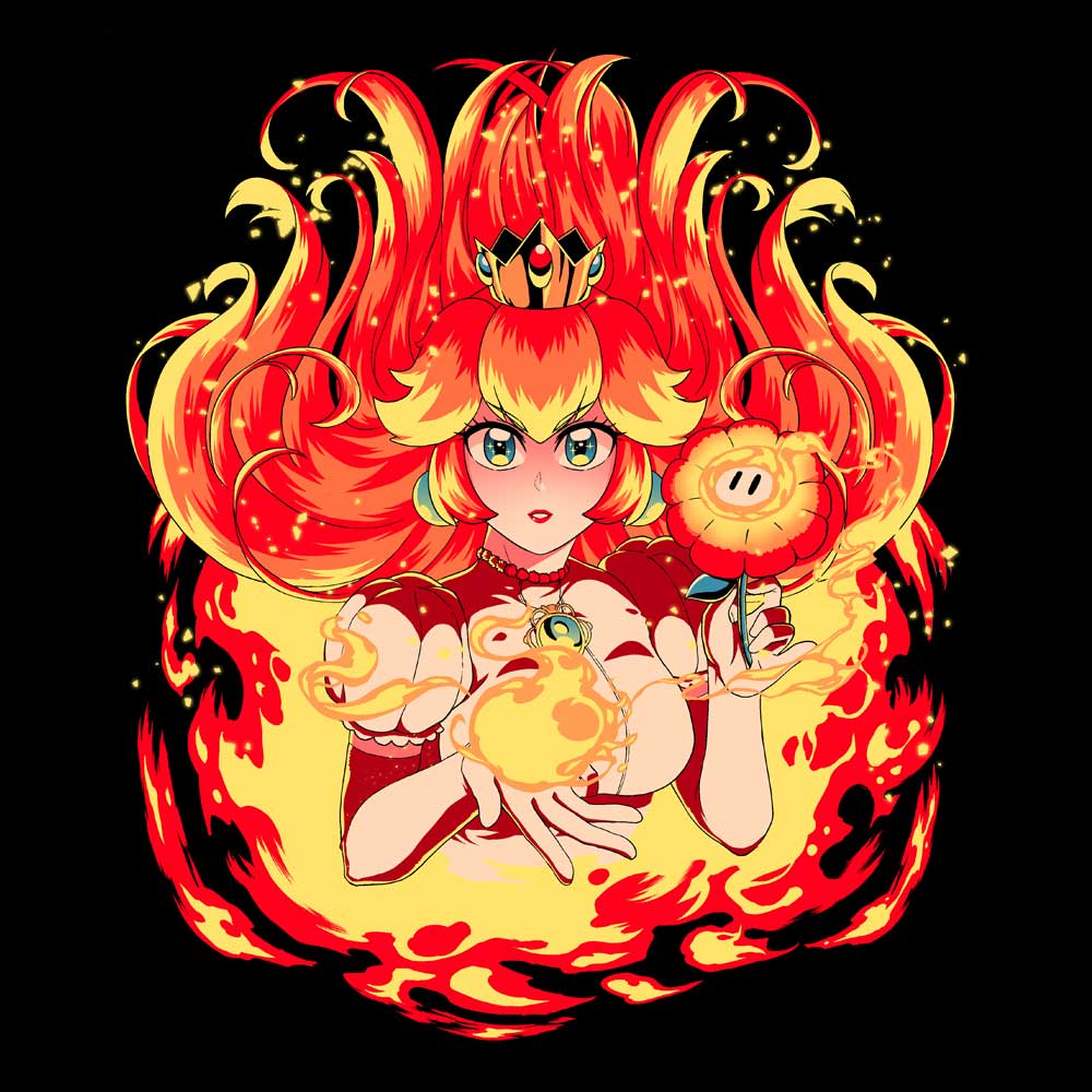 Peach Fire – Once Upon a Tee