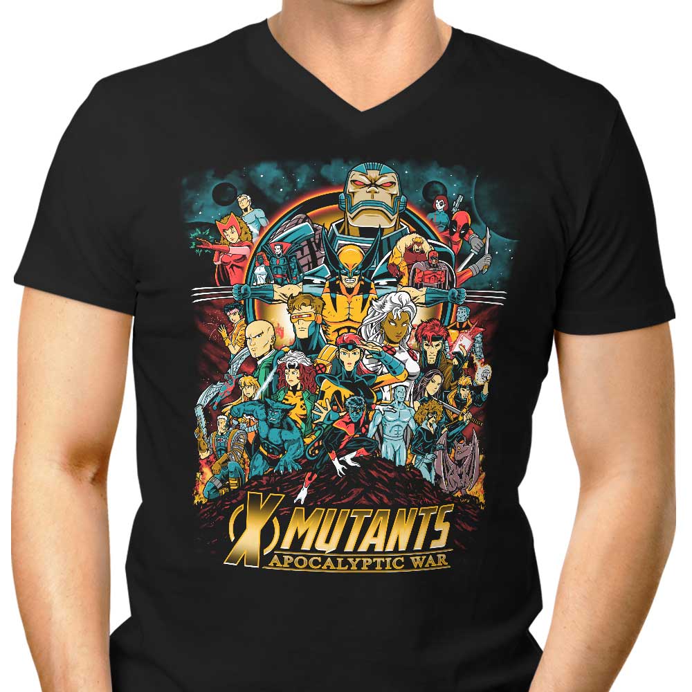 Apocalyptic War - Men's V-Neck – Once Upon a Tee