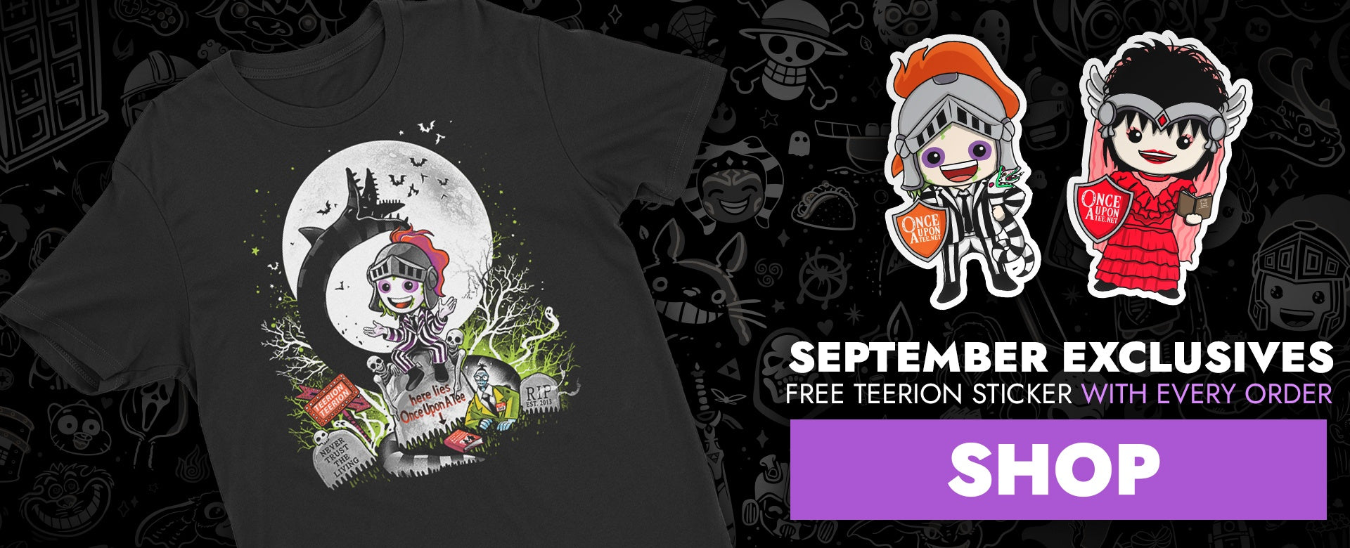 Once Upon a Tee - Limited Edition Pop Culture T-Shirts, Posters & More