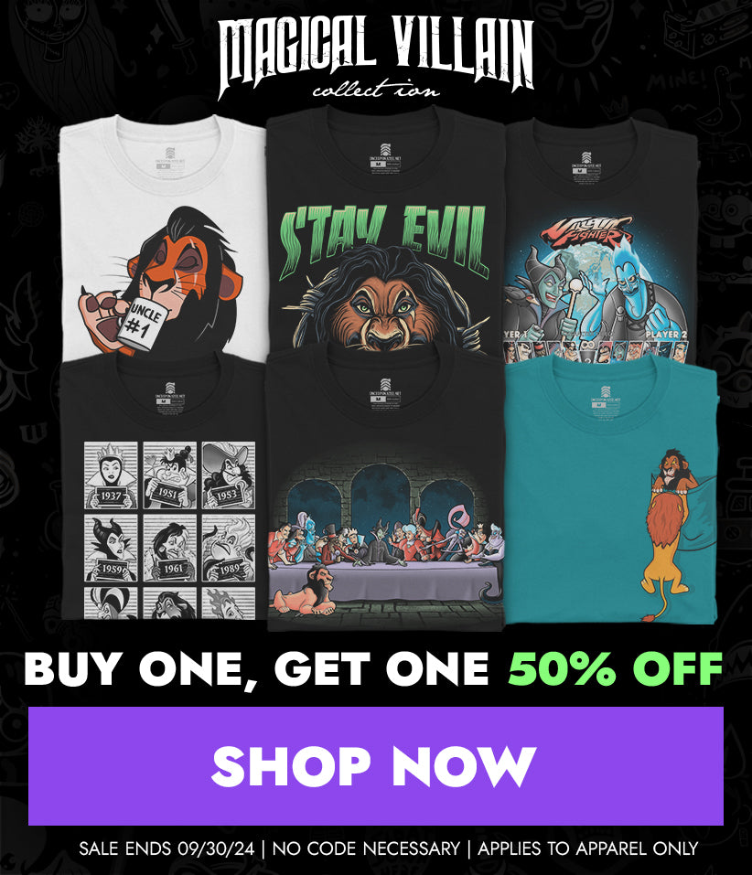 Once Upon a Tee - Limited Edition Pop Culture T-Shirts, Posters & More