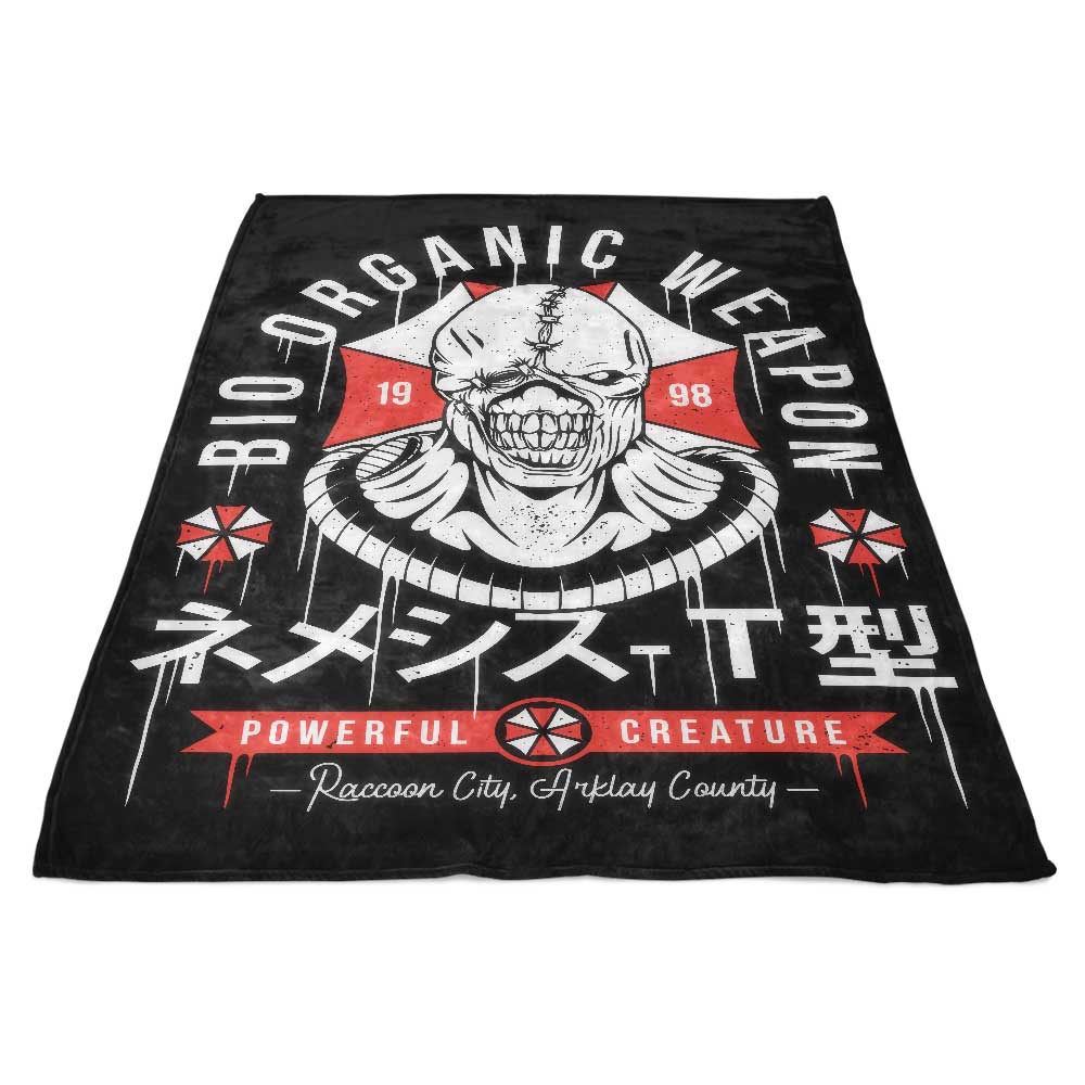 Bio Organic Weapon - Fleece Blanket – Once Upon a Tee