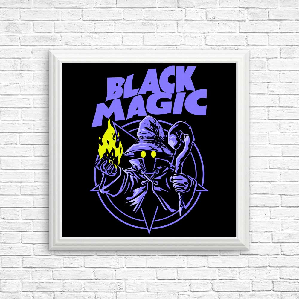 Black Magic - Posters & Prints – Once Upon a Tee