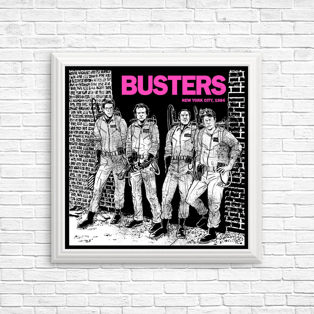 Busters - Posters & Prints – Once Upon a Tee
