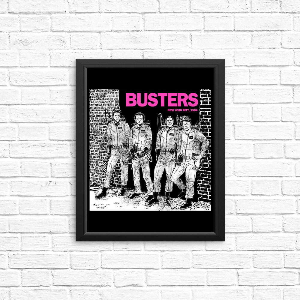 Busters - Posters & Prints – Once Upon a Tee
