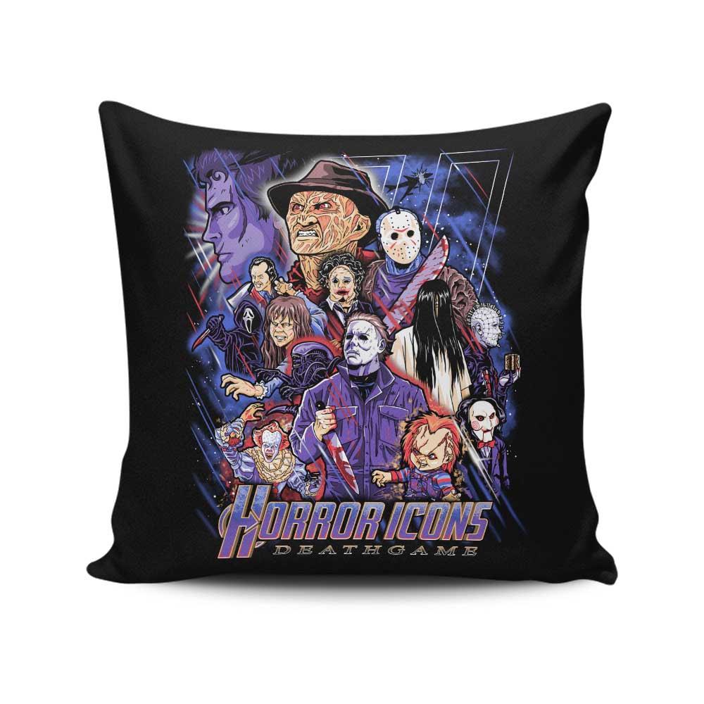 Death Game - Throw Pillow – Once Upon a Tee