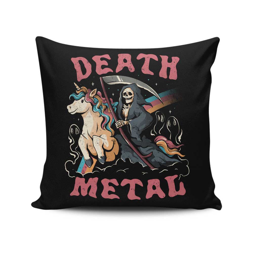 Death Metal - Throw Pillow – Once Upon a Tee