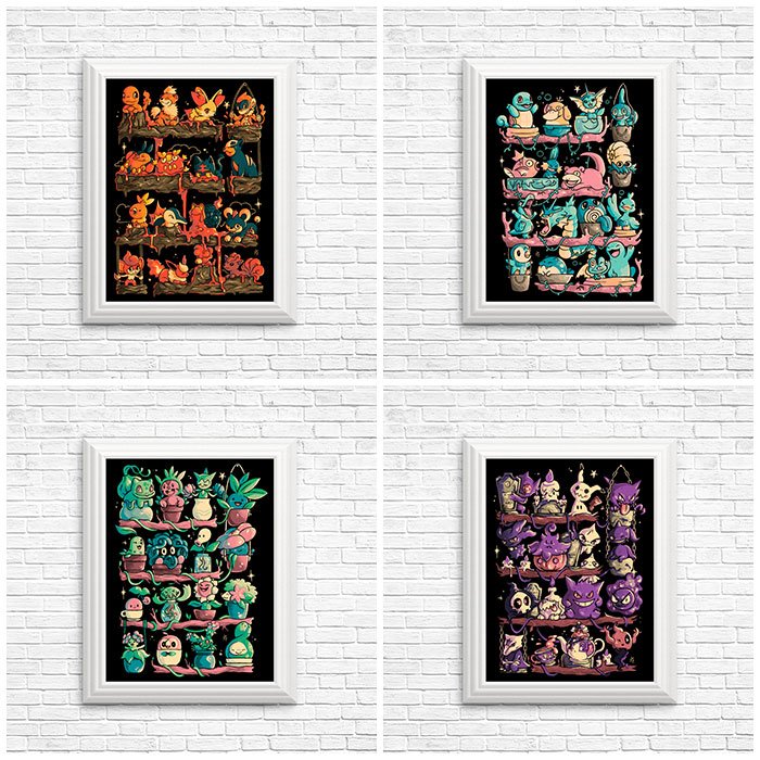 Entire Kanto Collection - Poster Collection – Once Upon a Tee