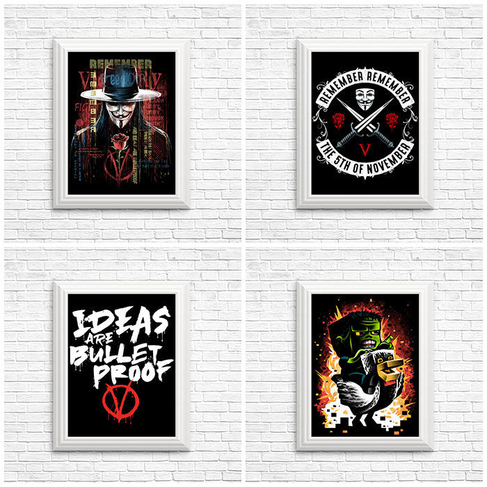 Entire Revolution Collection - Poster Collection – Once Upon a Tee