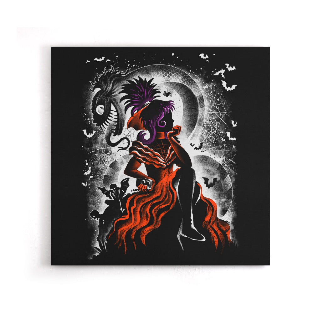 Gothic Bride - Canvas Print | Once Upon a Tee