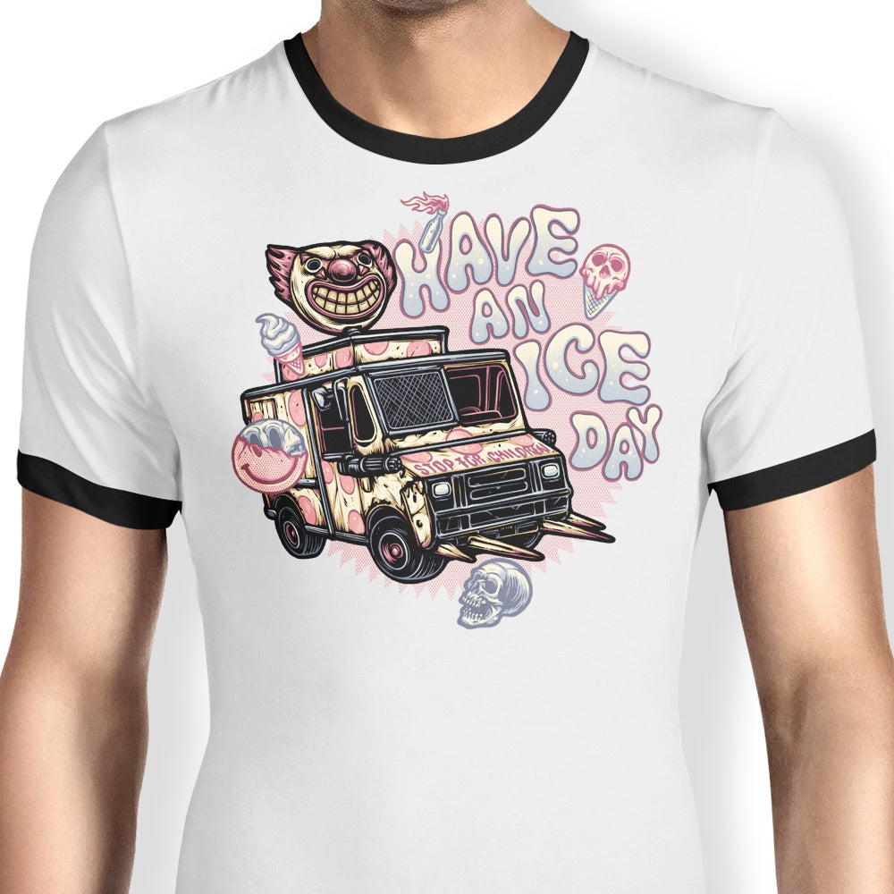 Have an Ice Day - Ringer T-Shirt – Once Upon a Tee