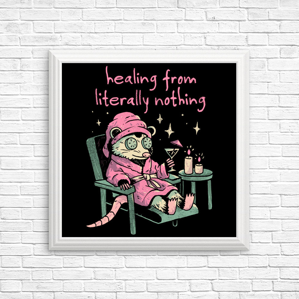 Healing From Nothing - Posters & Prints – Once Upon a Tee