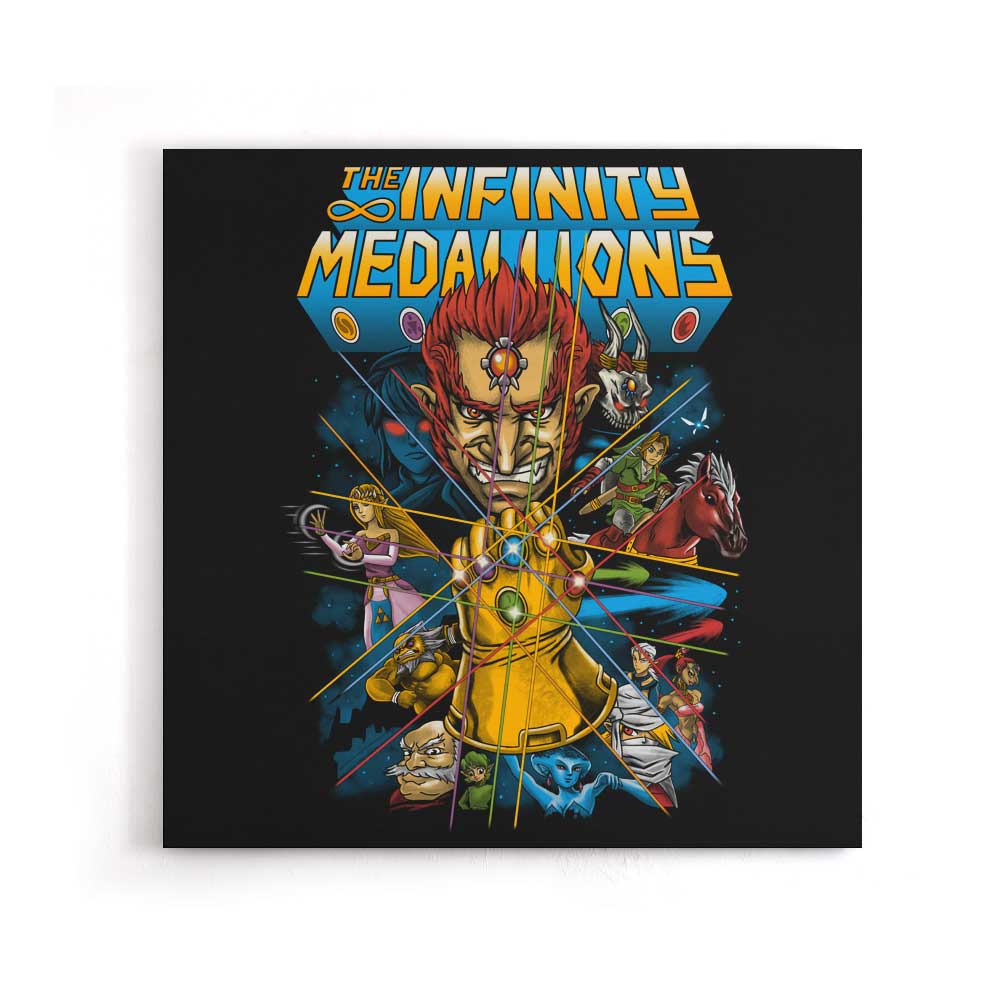 Infinity Medallions - Canvas Print | Once Upon a Tee