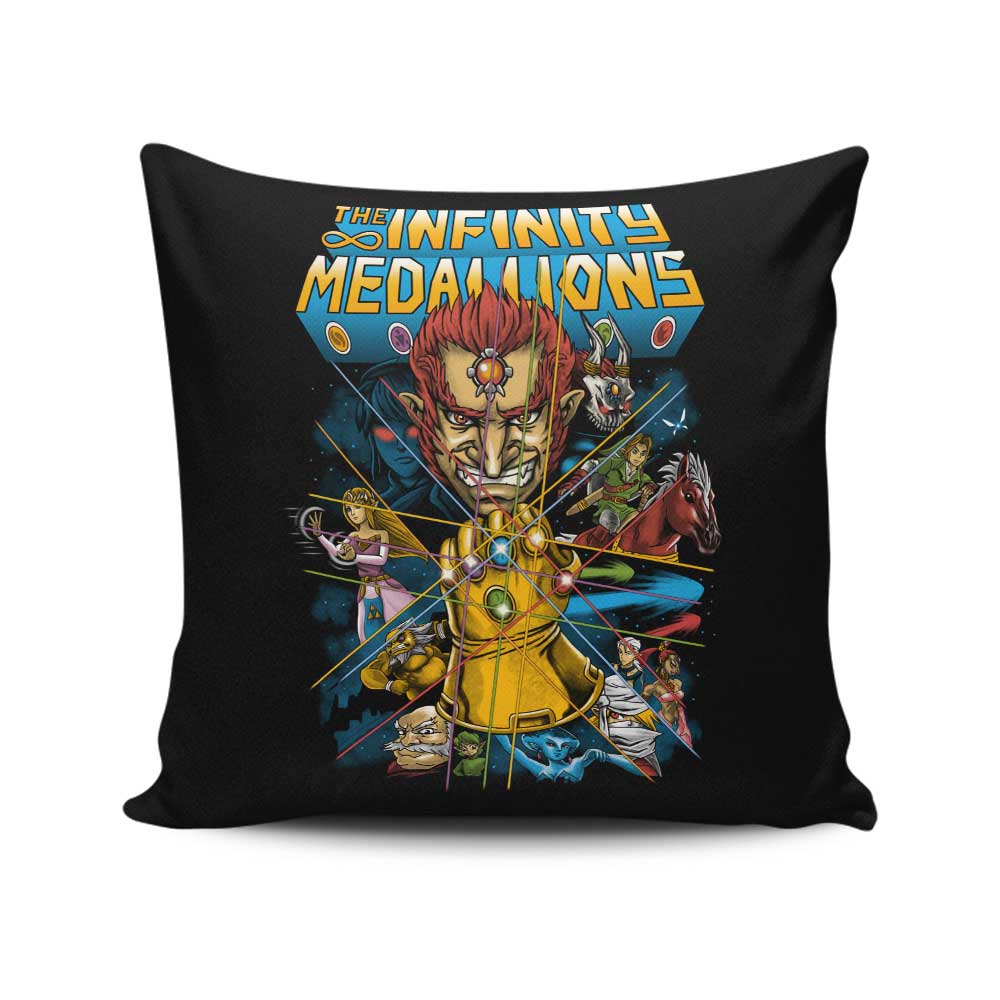Infinity Medallions - Throw Pillow | Once Upon a Tee