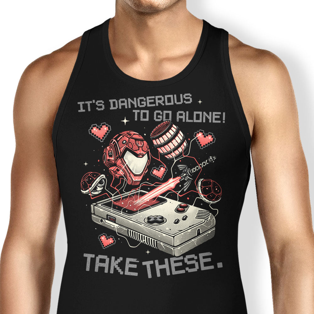 It's Dangerous Take These - Tank Tops – Once Upon a Tee