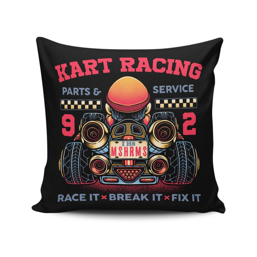 Kart Racing - Throw Pillow – Once Upon a Tee