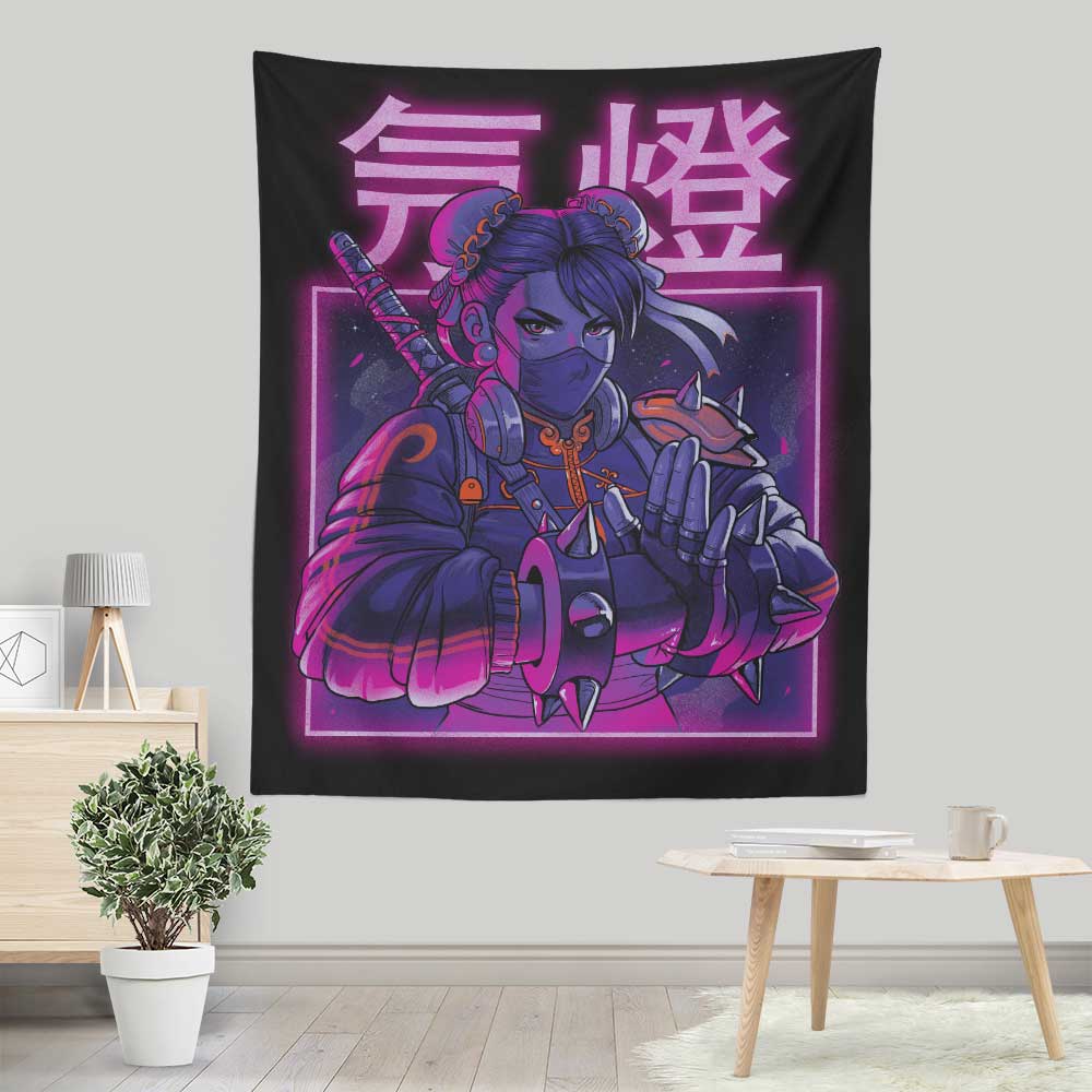 Neon Spring - Wall Tapestry – Once Upon a Tee