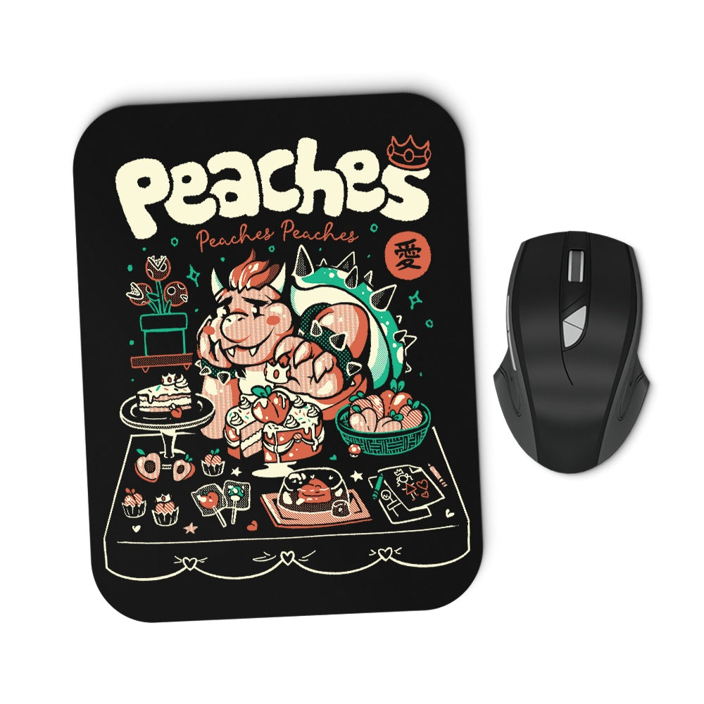 Peach Picnic - Mousepad – Once Upon a Tee