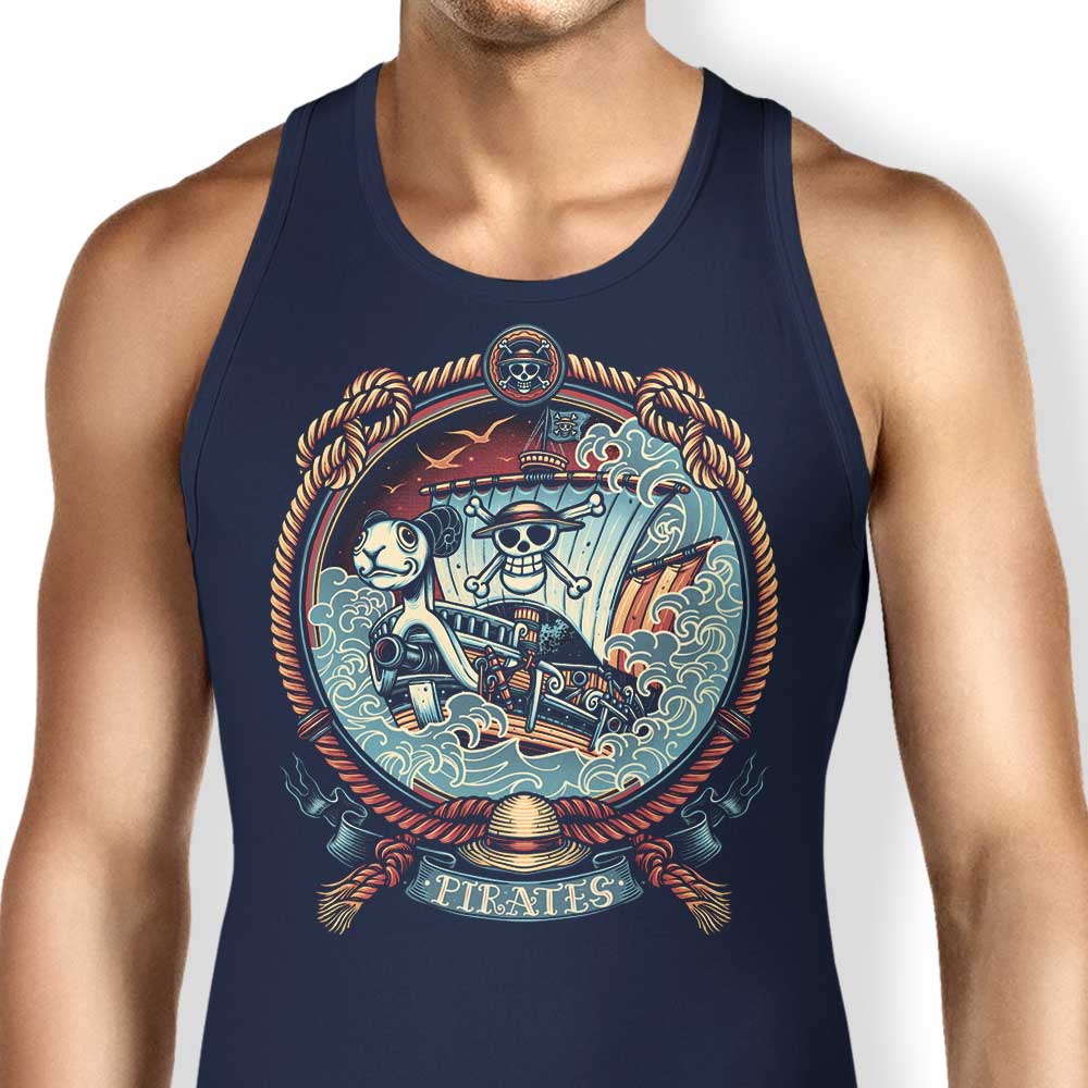 Pirate Badge - Tank Tops – Once Upon a Tee