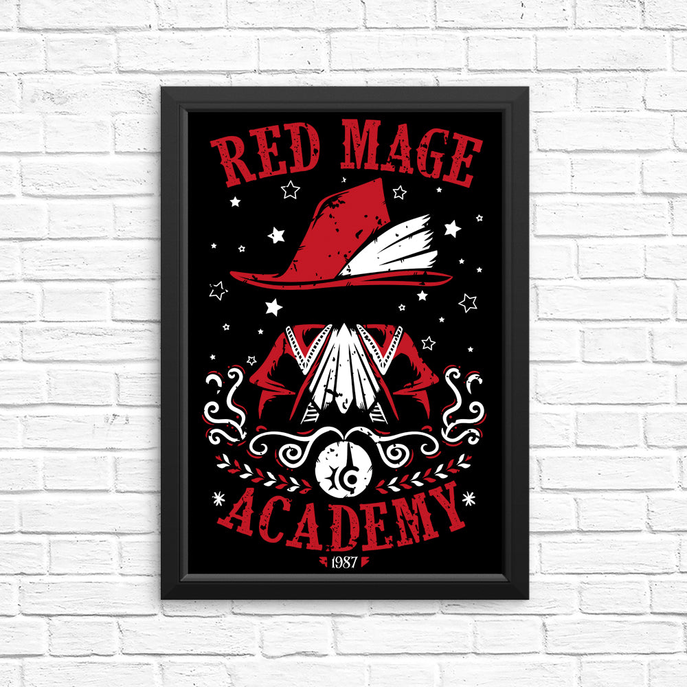 Red Mage Academy - Posters & Prints – Once Upon a Tee