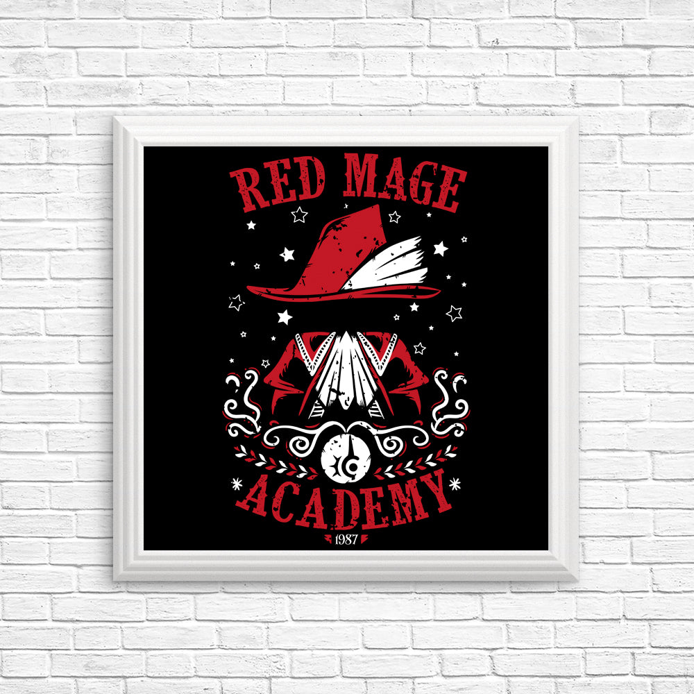 Red Mage Academy - Posters & Prints – Once Upon a Tee