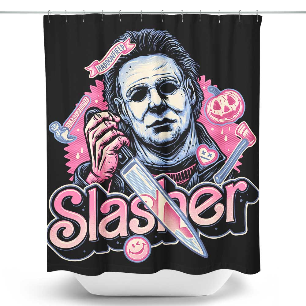 Slasher Love - Shower Curtain | Once Upon a Tee