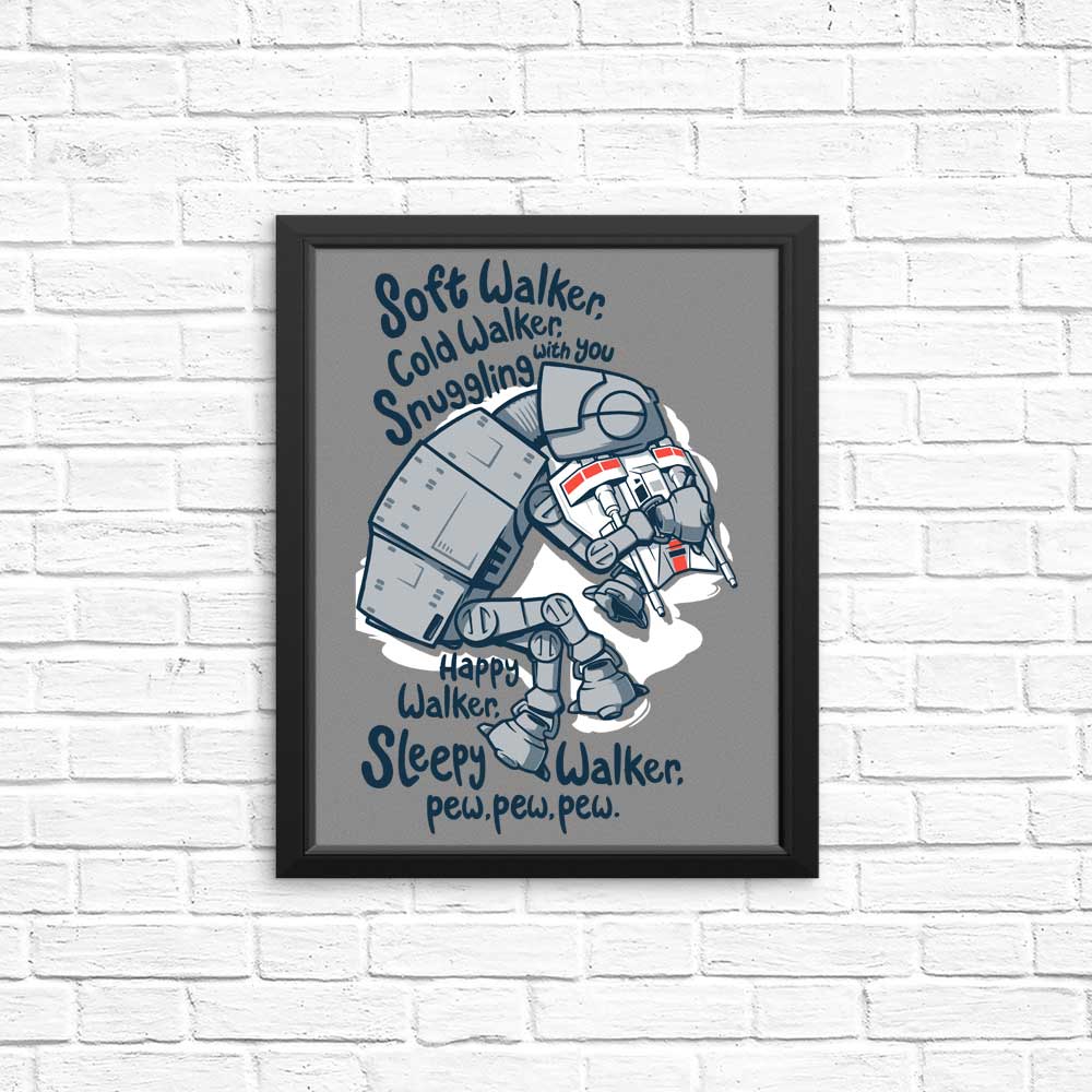 Soft Walker - Posters & Prints – Once Upon a Tee