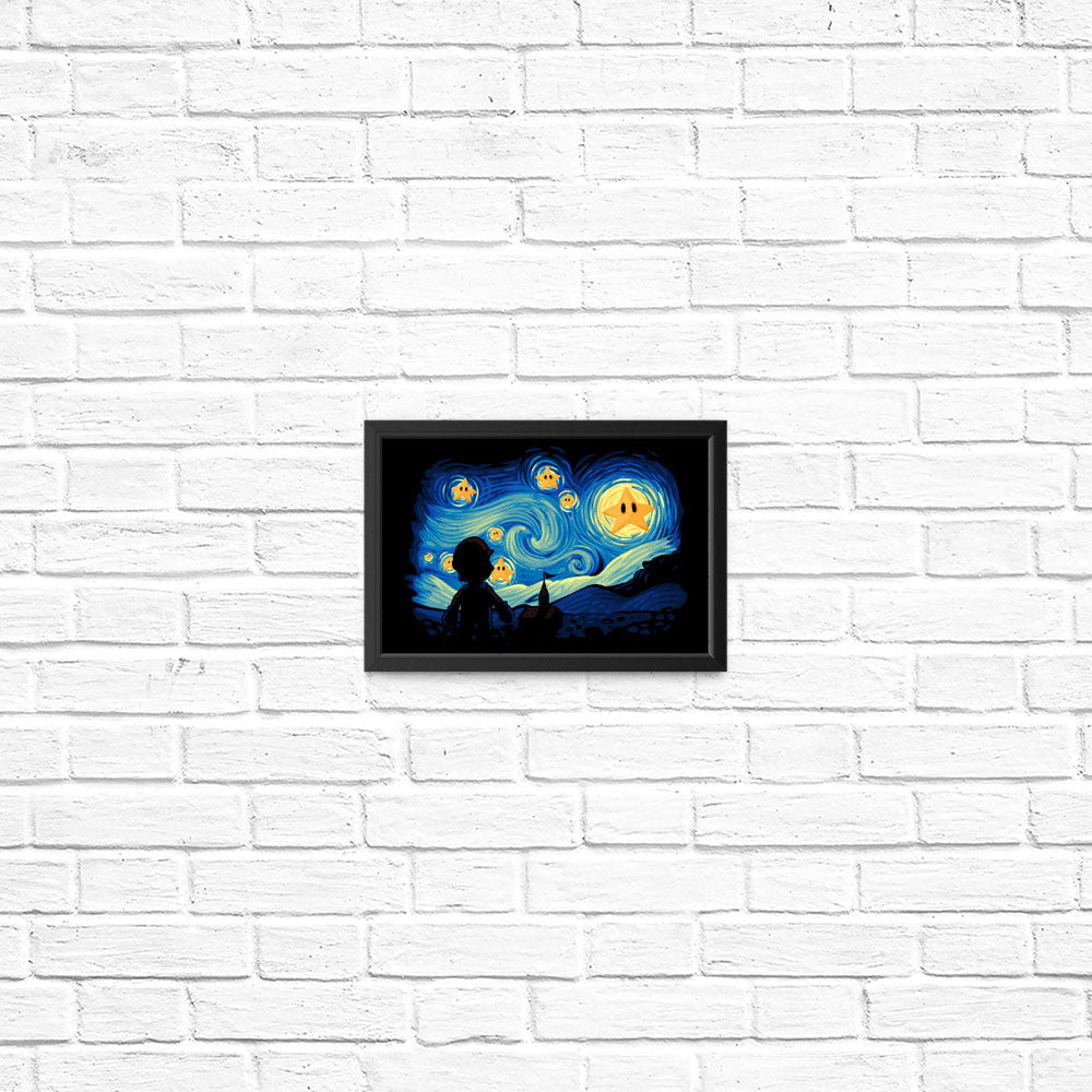 Super Starry Night - Posters & Prints – Once Upon a Tee