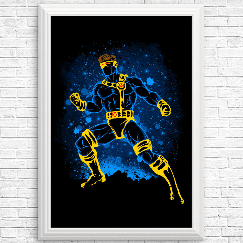 The Optic Blast - Posters & Prints – Once Upon a Tee