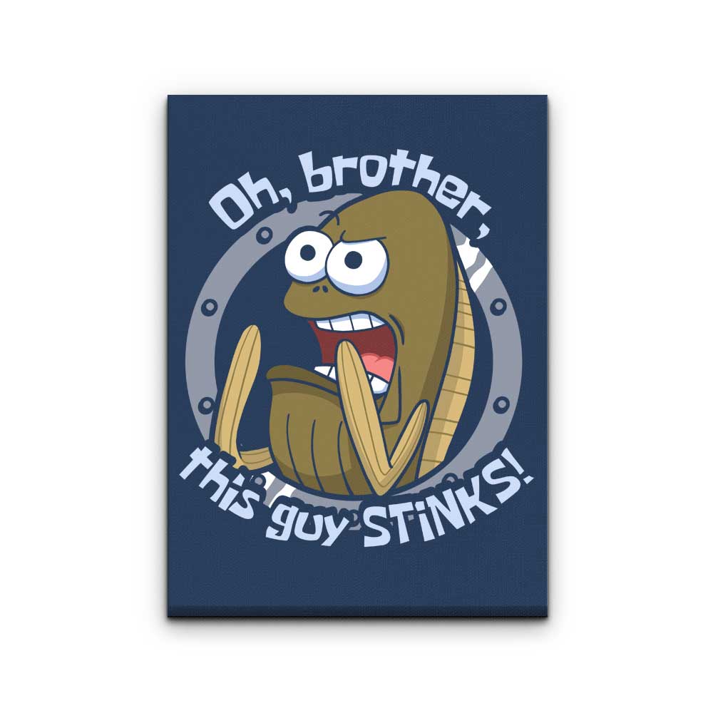 This Guy Stinks - Canvas Print – Once Upon a Tee