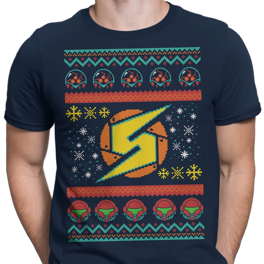 A Metroid Christmas - Men's Apparel | Once Upon a Tee