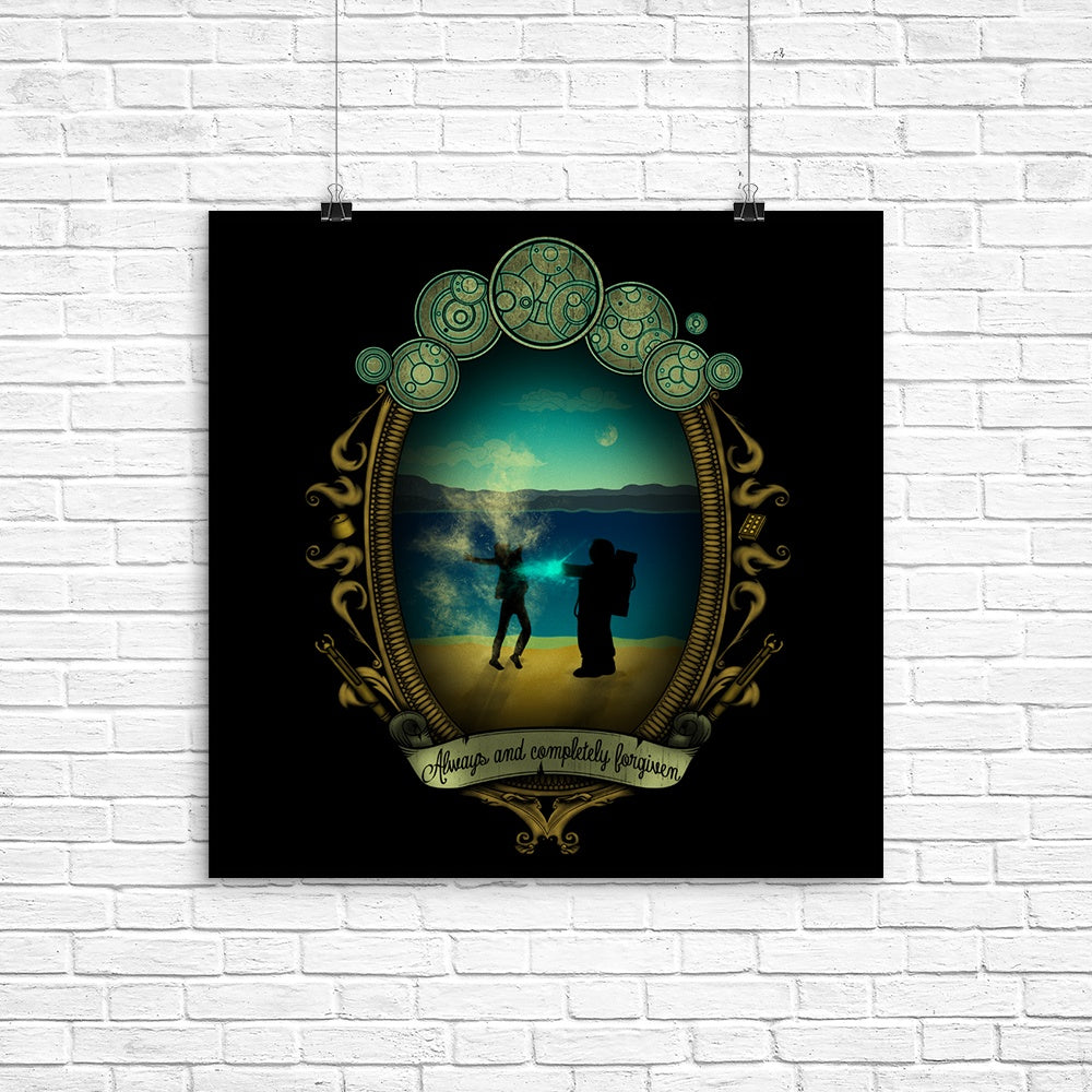 Always and Completely Forgiven - Poster – Once Upon a Tee