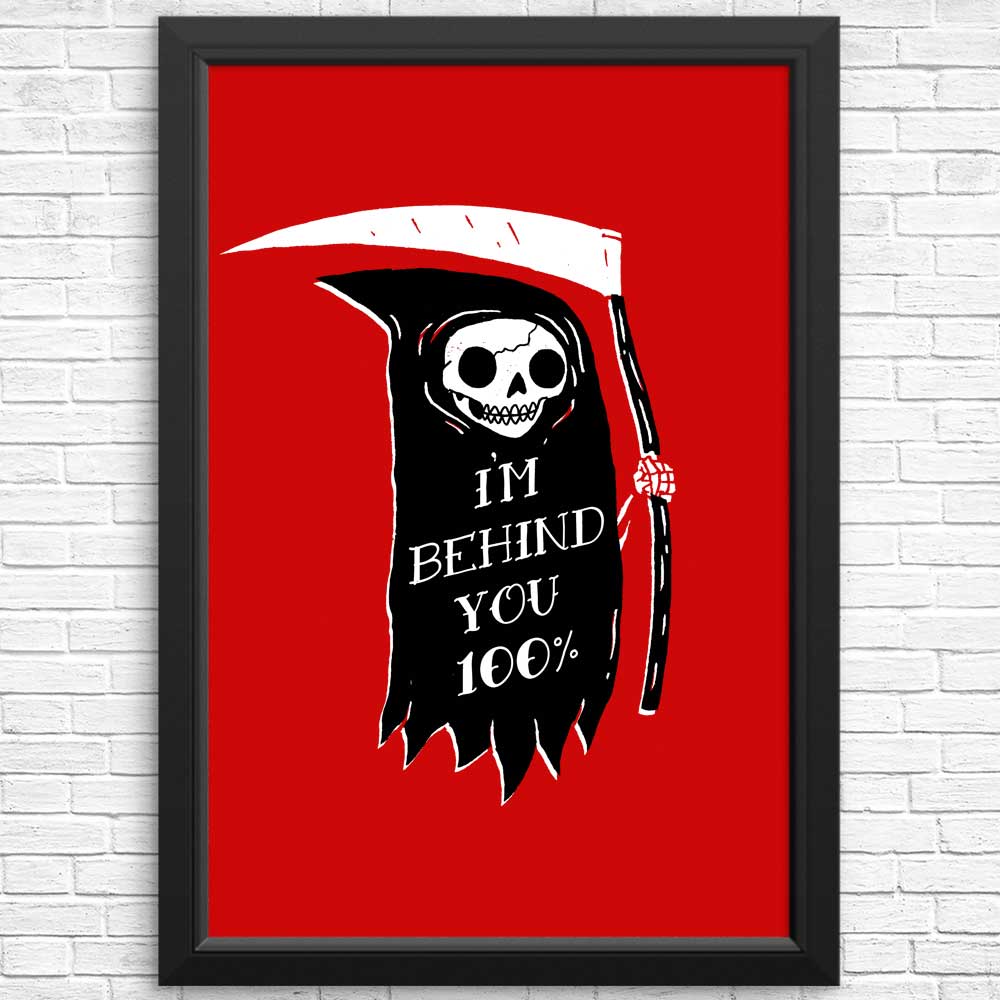 Always Behind You - Posters & Prints – Once Upon a Tee
