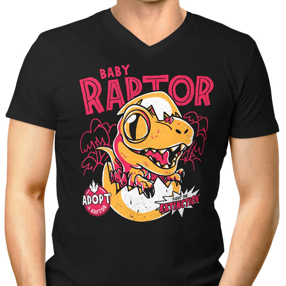 Baby Raptor - Men's V-Neck – Once Upon a Tee