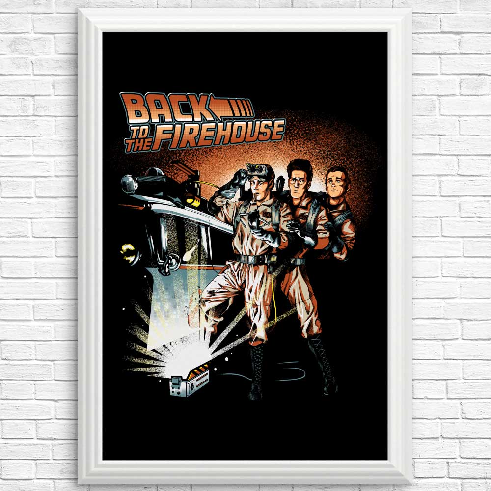 Back to the Firehouse - Posters & Prints – Once Upon a Tee