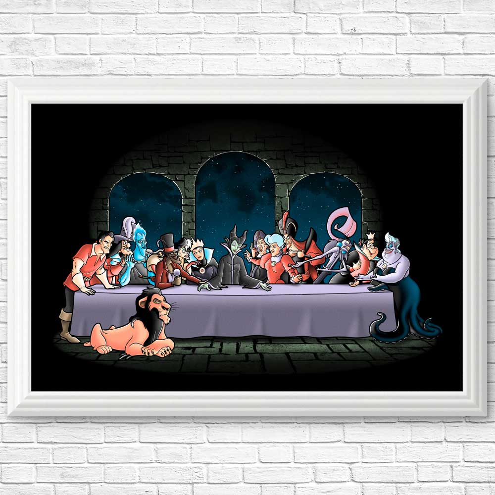 Bad Dinner - Posters & Prints – Once Upon a Tee