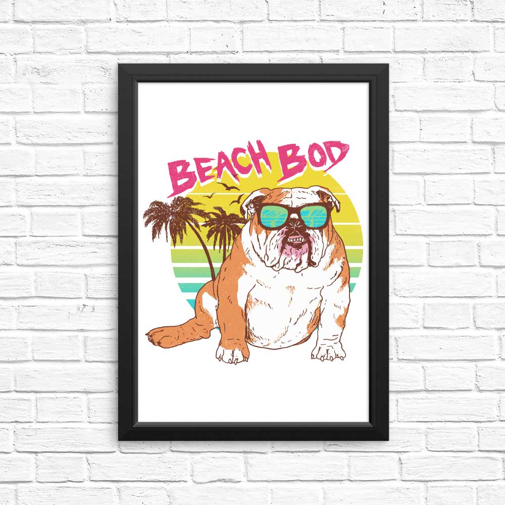 Beach Bod - Posters & Prints – Once Upon a Tee