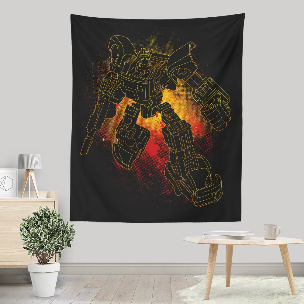 Bee Art - Wall Tapestry – Once Upon a Tee