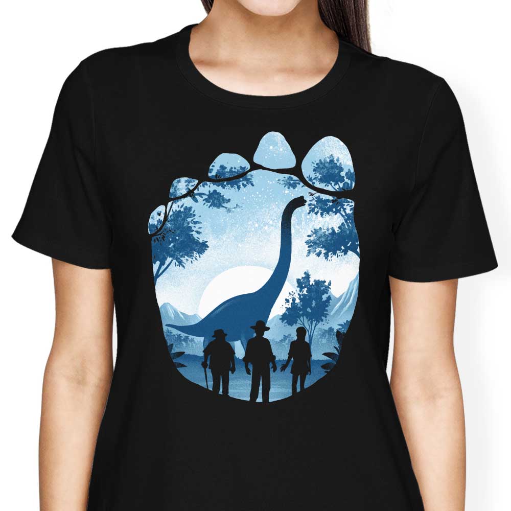 Brachiosaurus Footprint - Women's Apparel – Once Upon a Tee