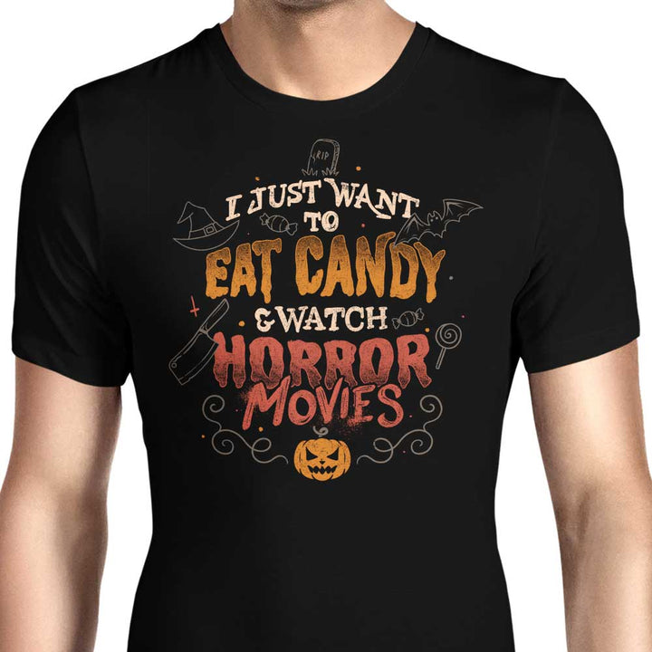 Candy and Horror Movies – Once Upon a Tee