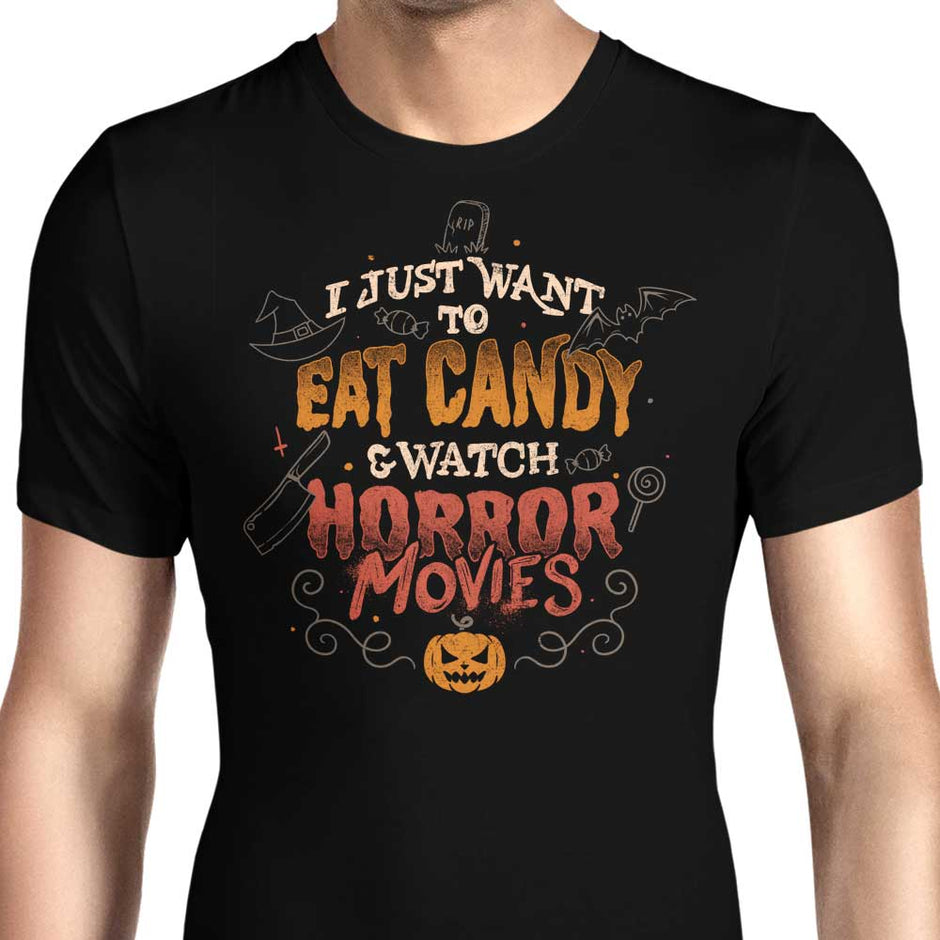 Candy and Horror Movies – Once Upon a Tee