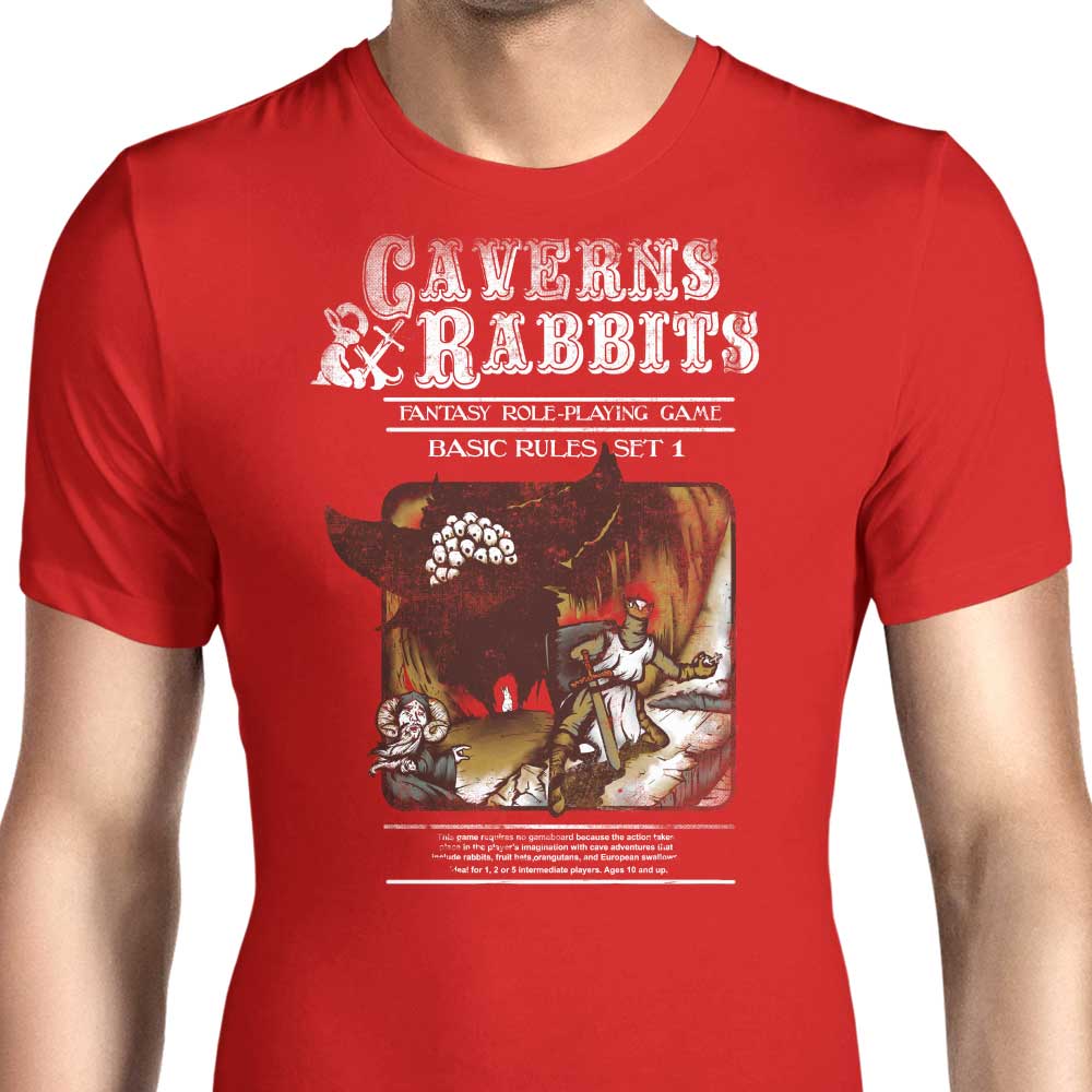 Caverns and Rabbits - Men's Apparel | Once Upon a Tee