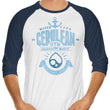 Cerulean City Gym - 3/4 Sleeve Raglan T-Shirt – Once Upon a Tee