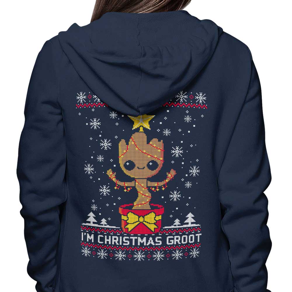 Christmas Groot - Hoodie | Once Upon a Tee