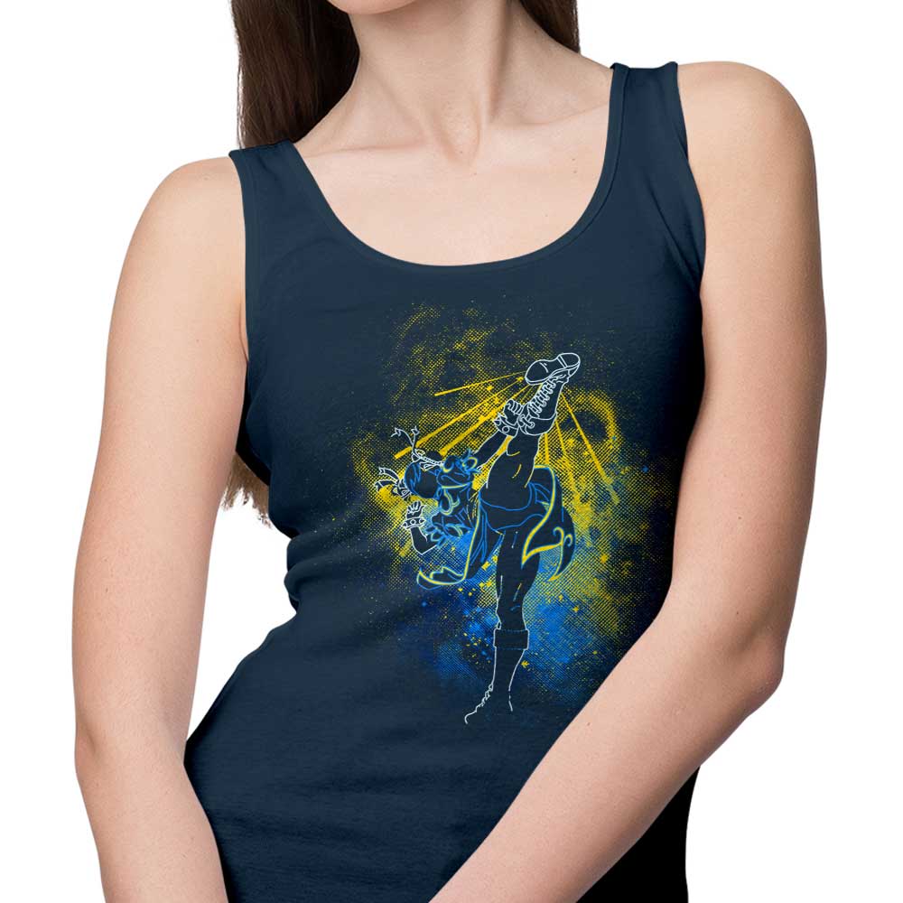Chun Li Art - Tank Tops – Once Upon a Tee