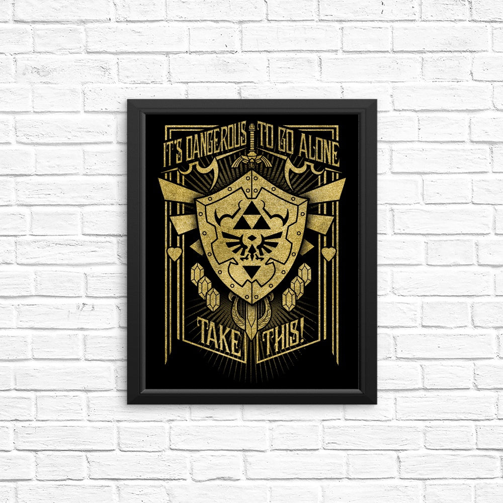 Classic Danger - Poster – Once Upon a Tee