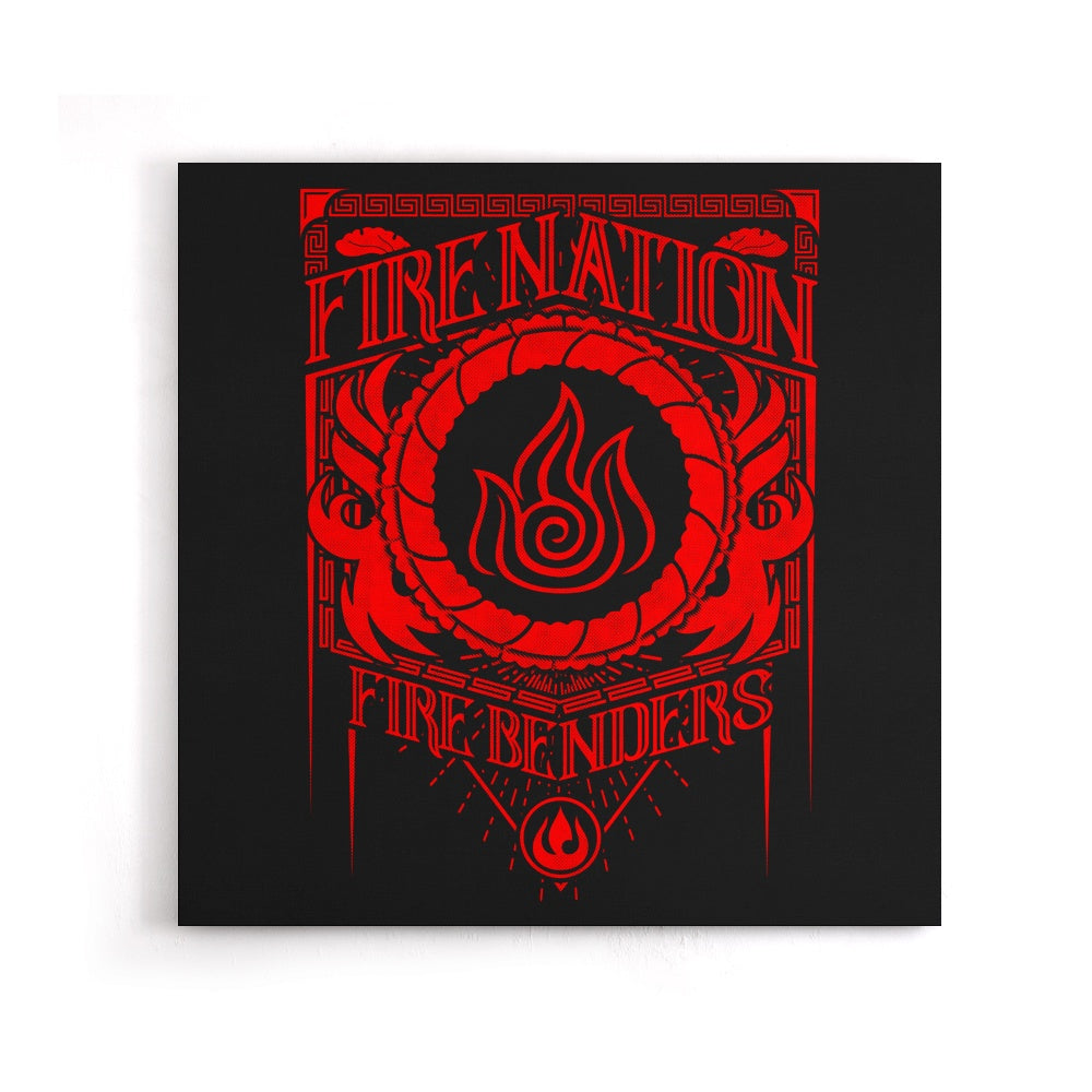 Classic Fire - Canvas Print | Once Upon a Tee
